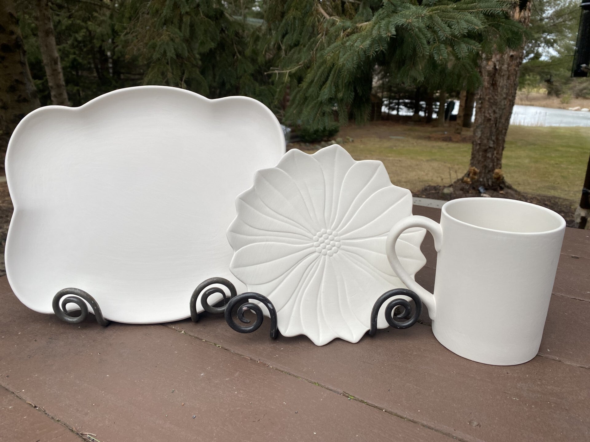 Pottery Painting with Cottage Pottery | Walloon Lake Wellness Weekend